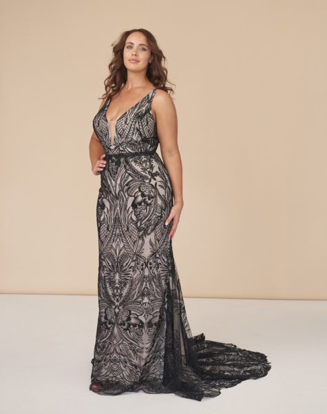 Dallas Noir | Ultimate Lace Bridal Gown | Peter Trends Bridal