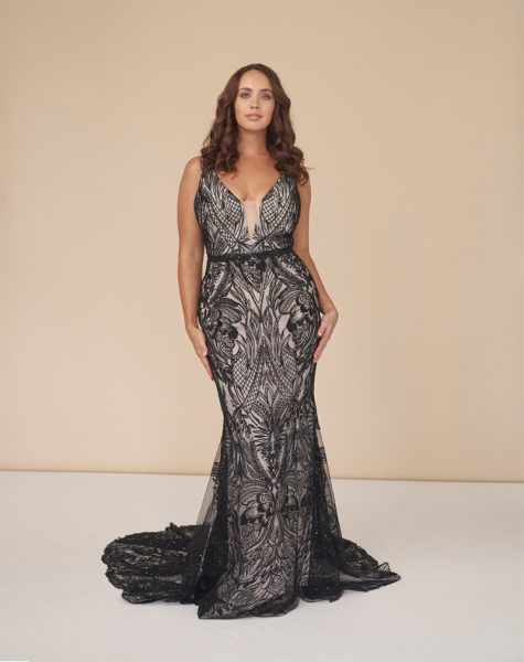 Dallas Noir | Ultimate Lace Bridal Gown | Peter Trends Bridal