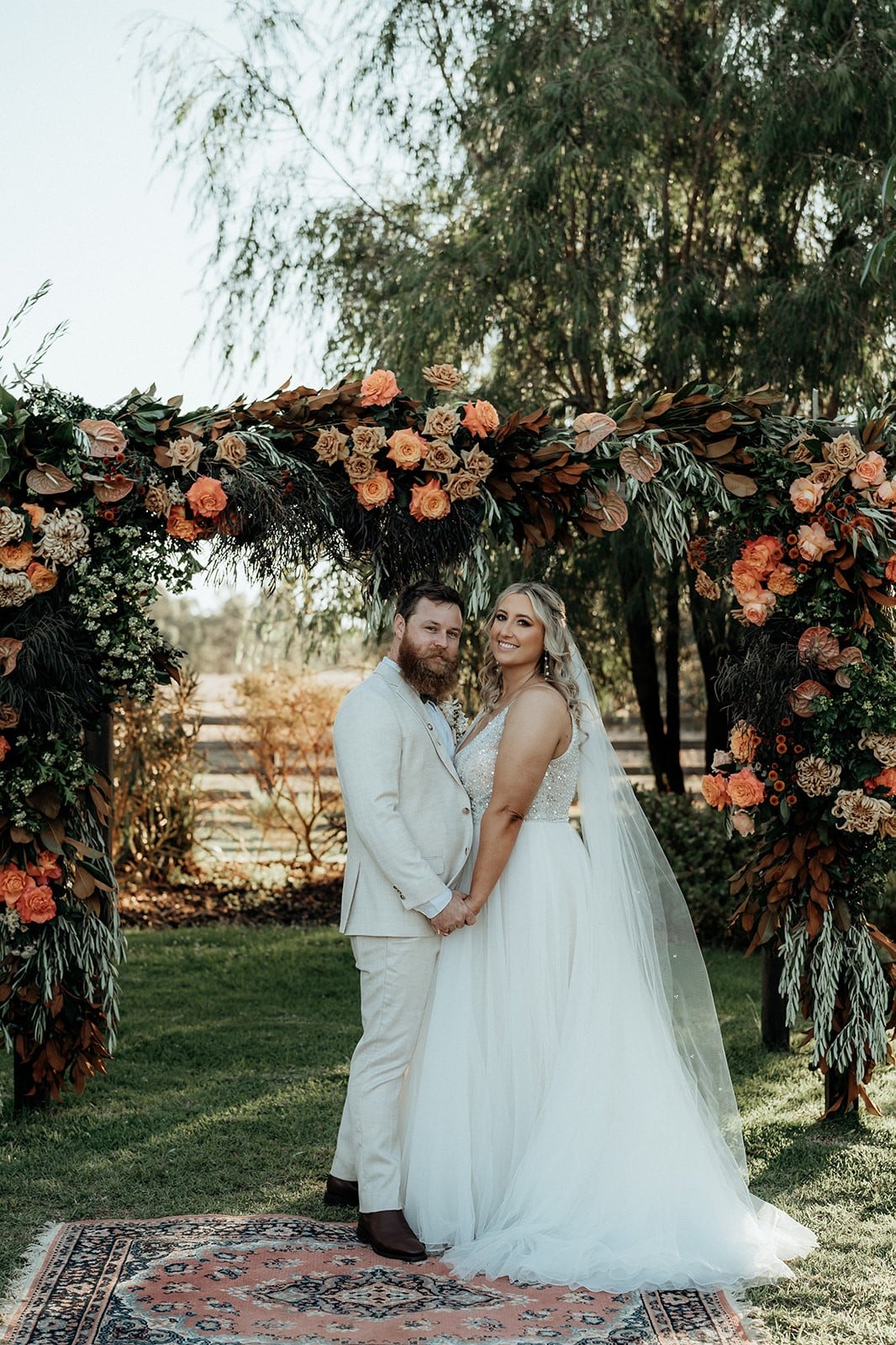 Hayley & Rory’s boho inspired country wedding south of Perth