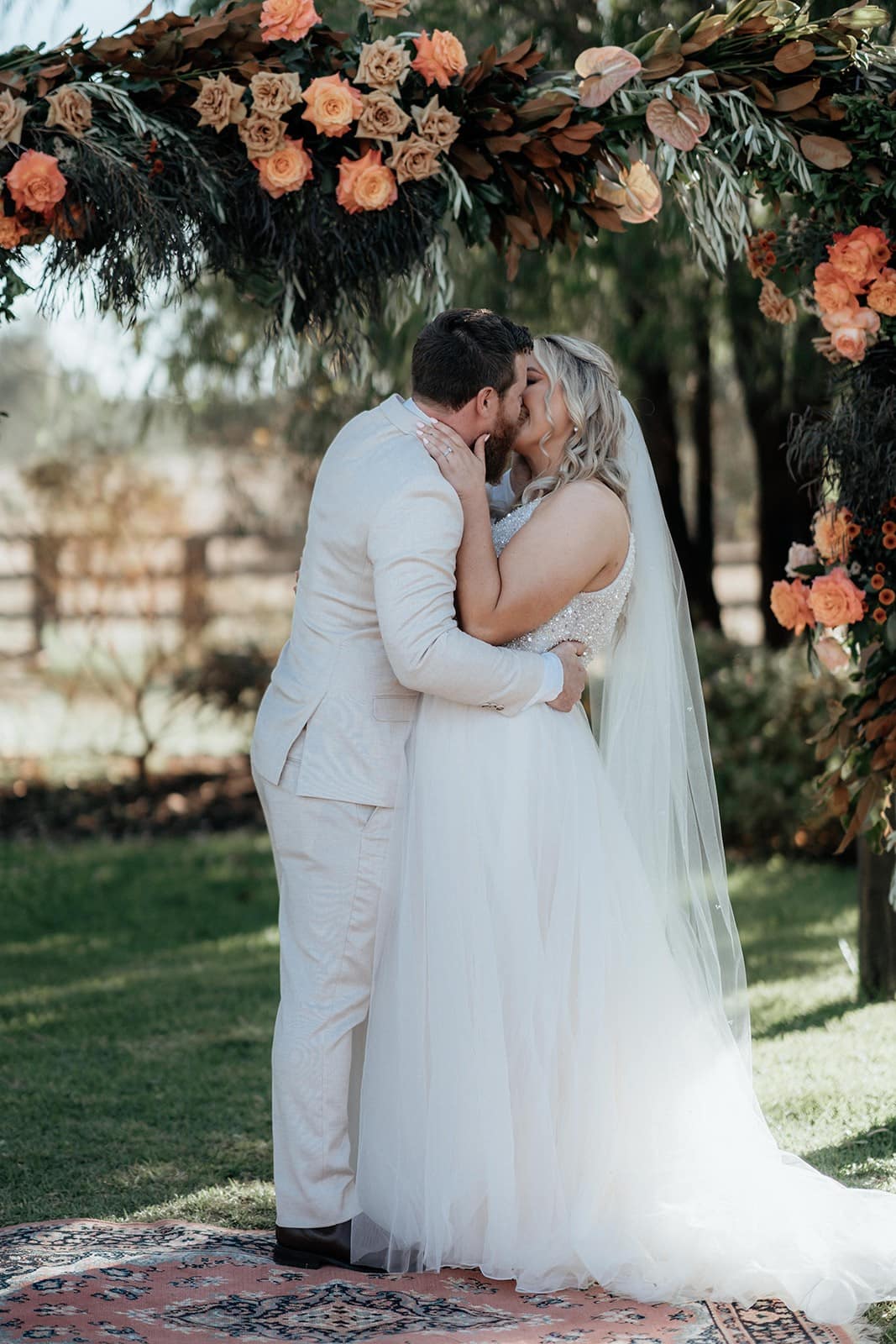 Hayley & Rory’s boho inspired country wedding south of Perth