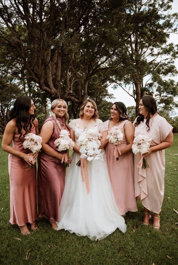 A modern wedding for bride Mandy and groom Drew