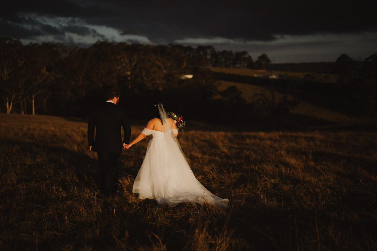 Monique and James Winter Wedding in the Southern Highlands